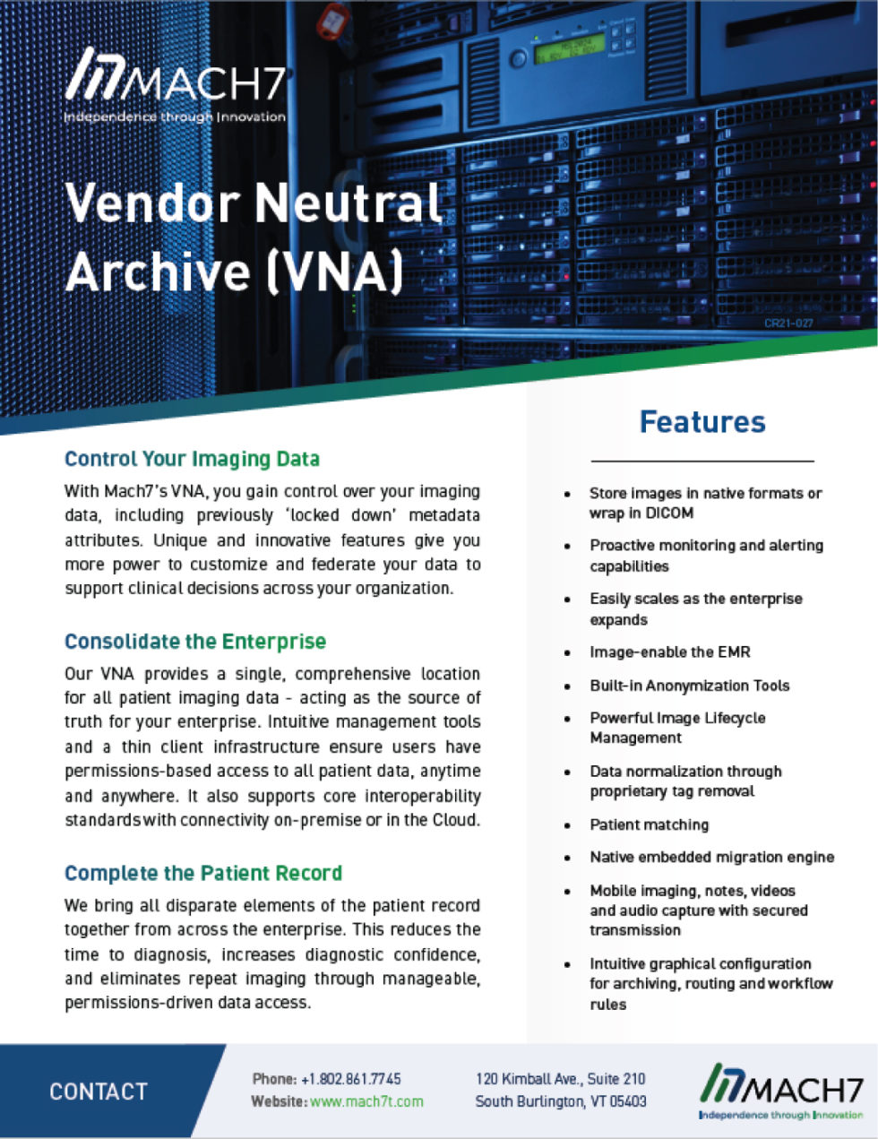 Collateral - Mach7 Technologies